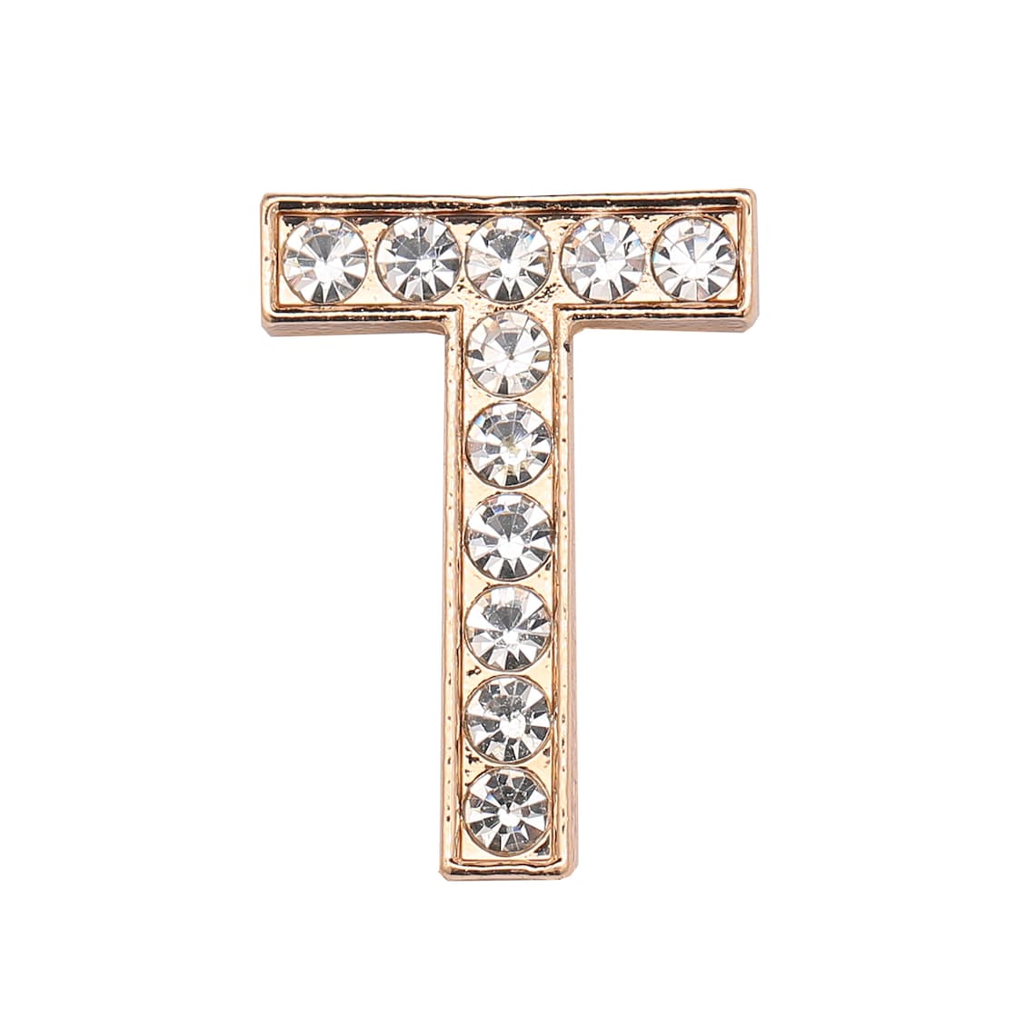 Letter T Rhinestone Bulk Metal Rhinestone Rhinestone - Etsy