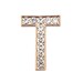 Letter T Rhinestone, Bulk Metal Rhinestone, Rhinestone Letters ...