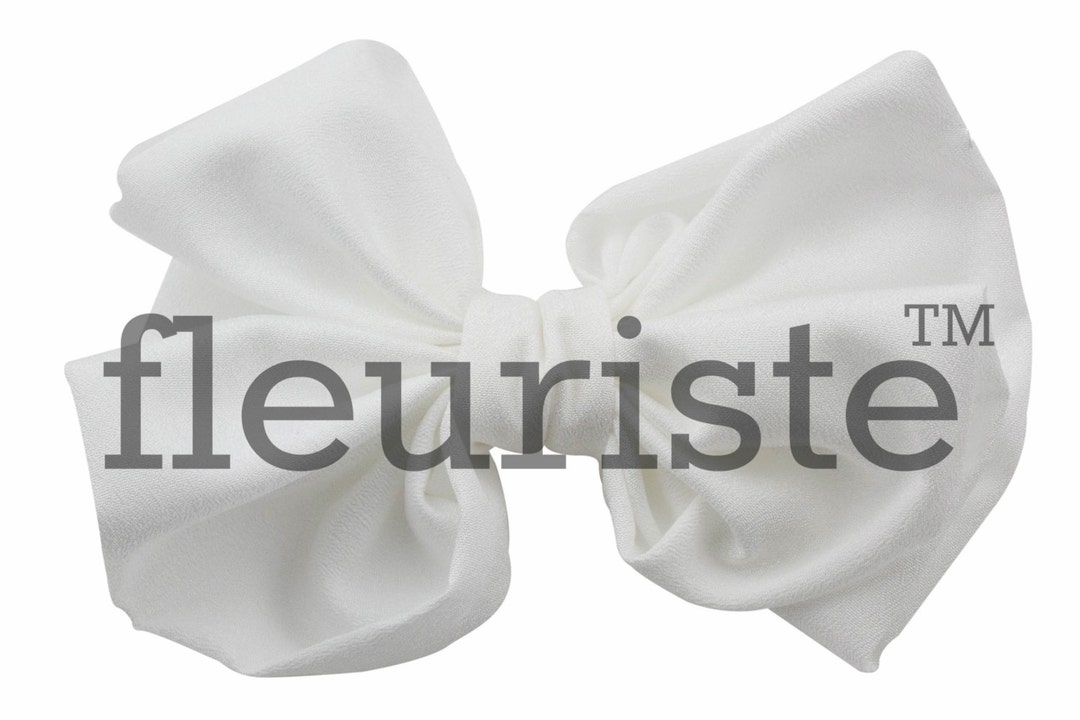 Chiffon Bows, 5 Inch Bows, Large Chiffon Bows, Hair Bows, DIY Hair Bows ...