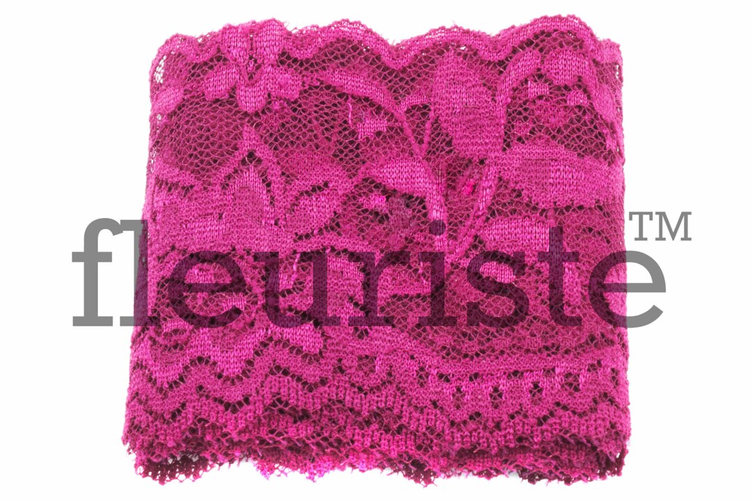 Elastic Lace, Lace Ribbon, Stretch Lace, Elastic Lace Trim, Lace by the ...