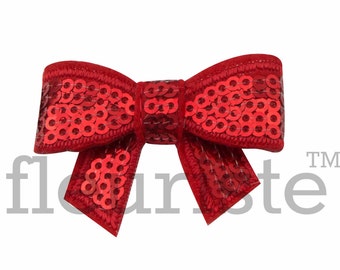 Mini Sequin Bow | Etsy