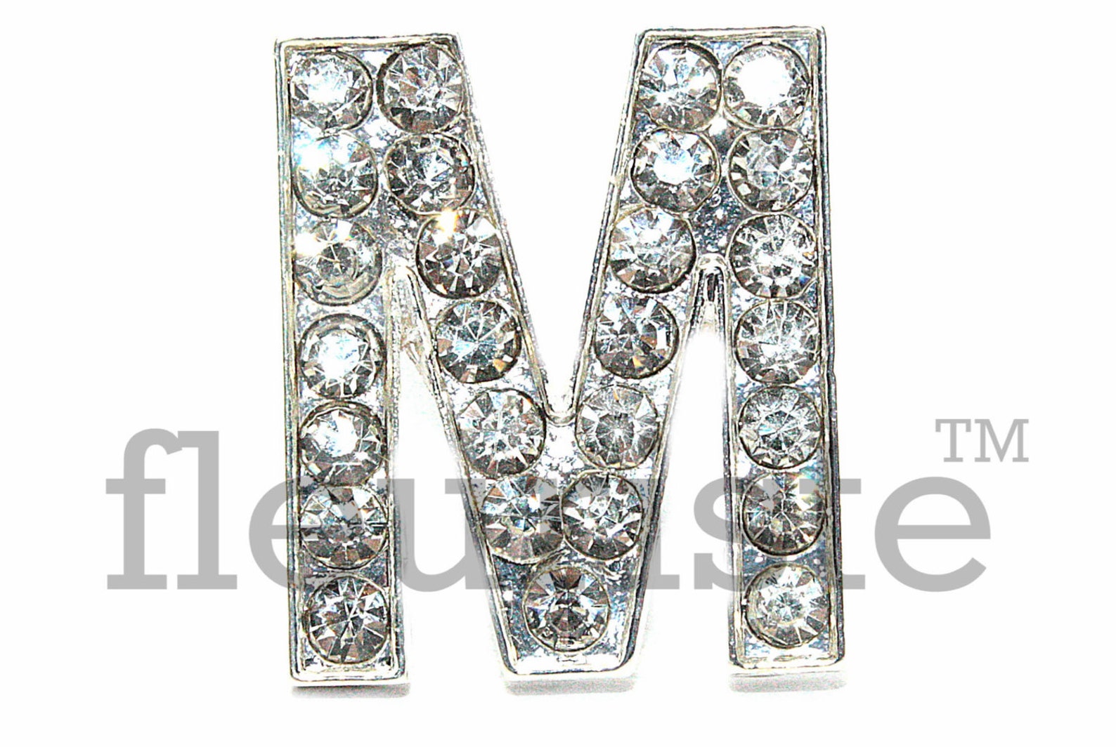 Letter M Rhinestone Bulk Metal Rhinestone Rhinestone - Etsy