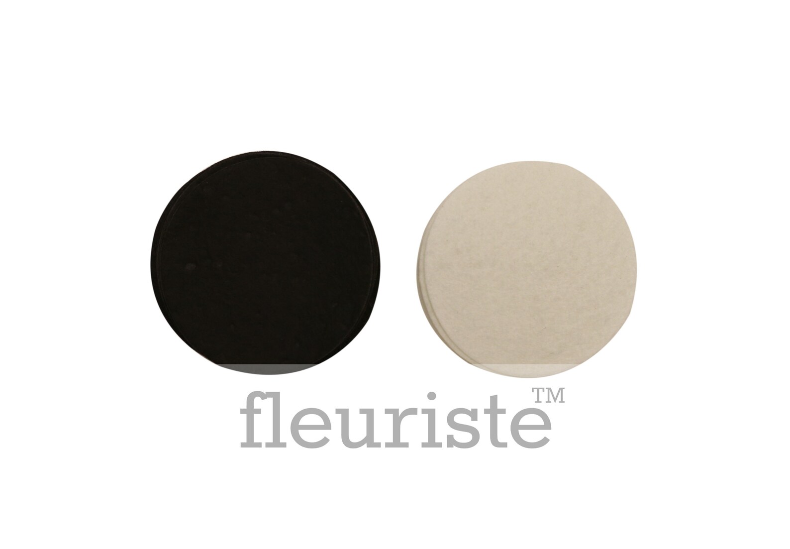 2.75 Felt Circles Felt Backing Pre Cut Felt Circles - Etsy