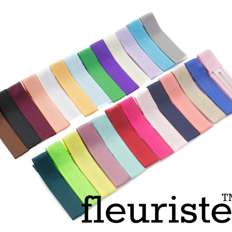 Ribbon Hair Clip - Etsy