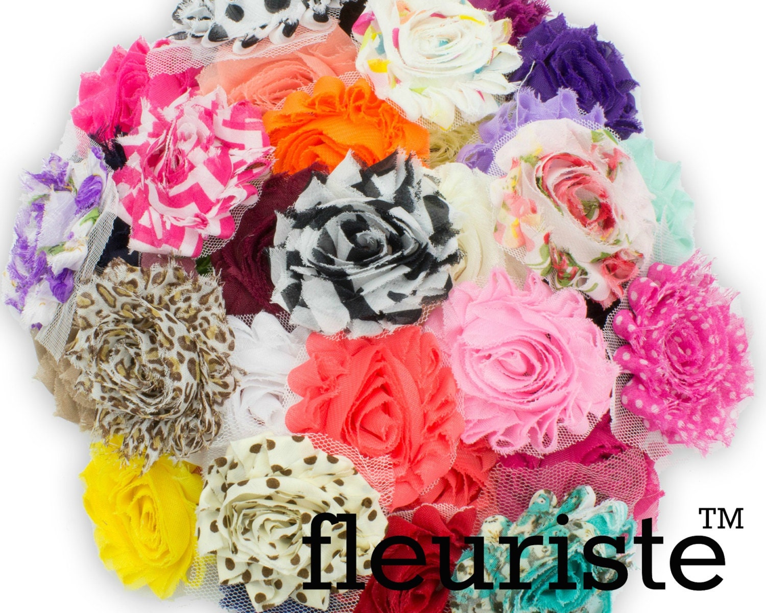 Grab Bag Shabby Flowers Shabby Flower Shabby Wholesale - Etsy