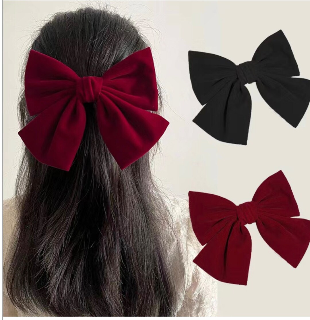 7" Large Bows, Large Handmade Bow, Shiny Bows, Fabric Bows, Diy Bows ...