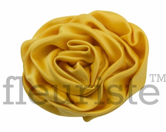 3 Inch Triple Rosette Hair Flowers Wholesale Rose Flowers for - Etsy