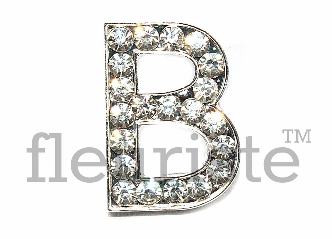 Letter B Rhinestone, Bulk Metal Rhinestone, Rhinestone Letters ...
