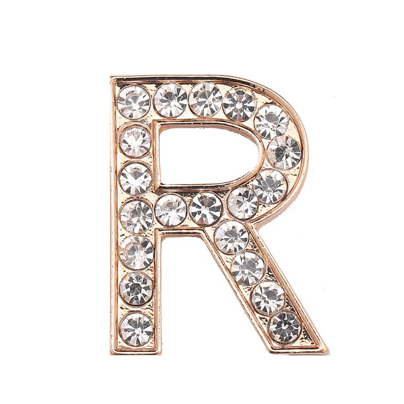 Letter R Rhinestone Bulk Metal Rhinestone Rhinestone - Etsy