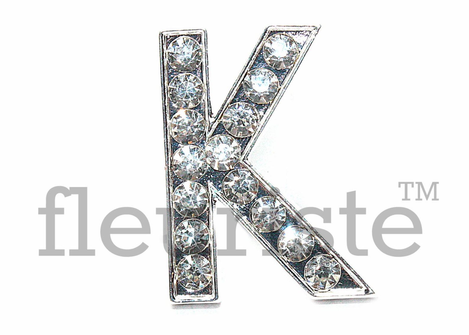 Letter K Rhinestone Bulk Metal Rhinestone Rhinestone - Etsy