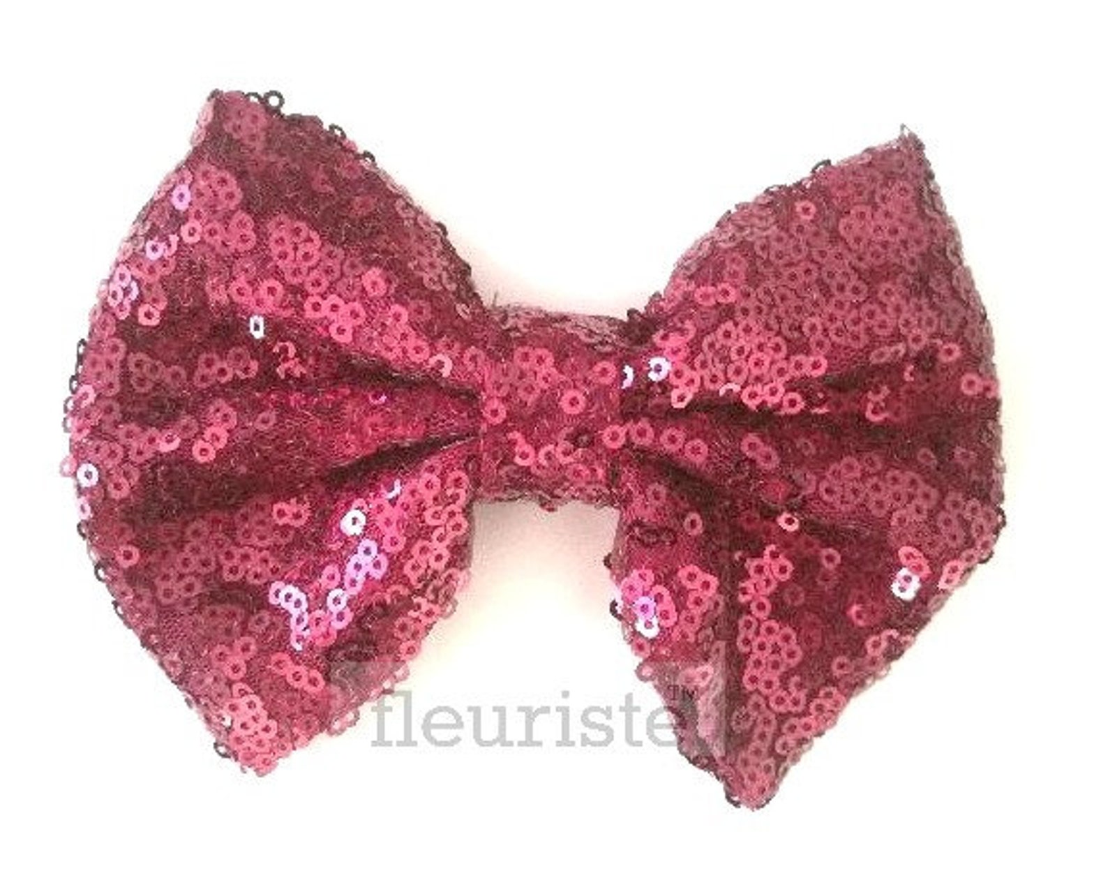 Sequin Bow Large Glitter Bow Shiny Bows Fabric Bows Diy - Etsy