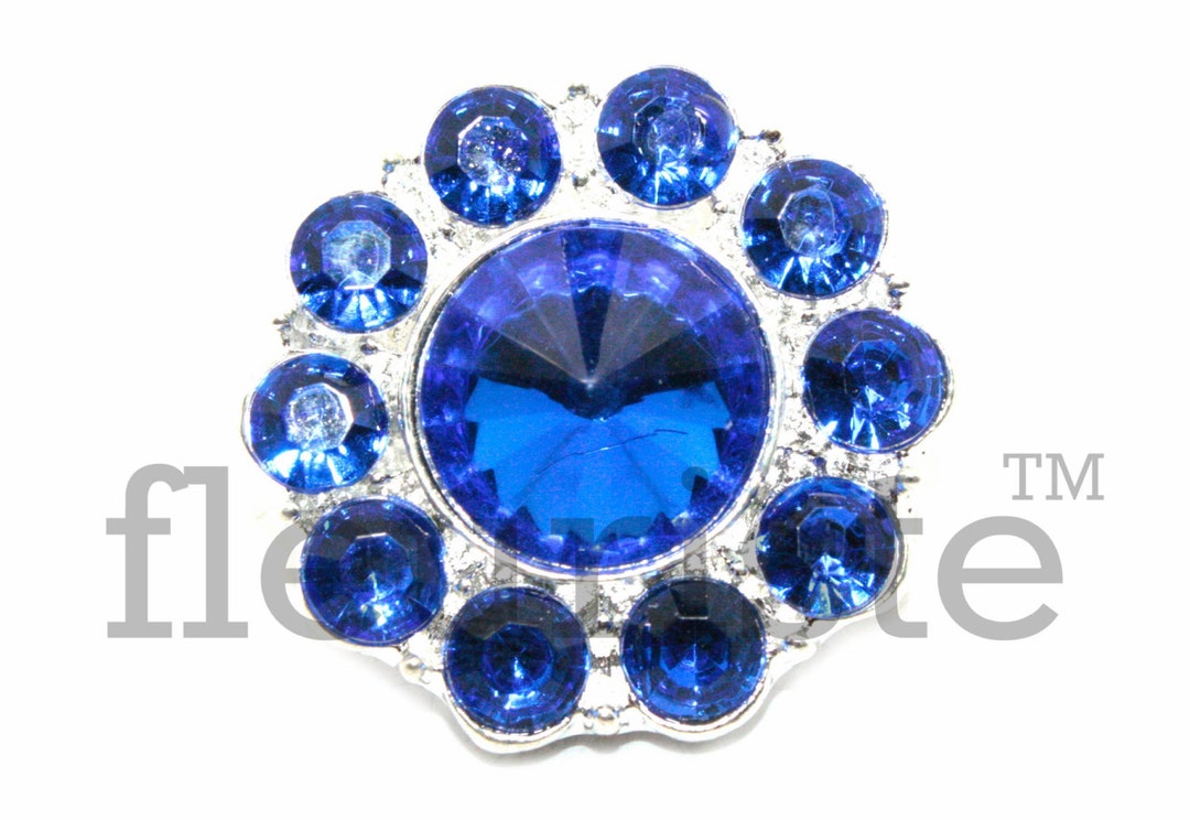 Rhinestone Button, Flat Back Rhinestone, Pearl Button, Flower Center ...