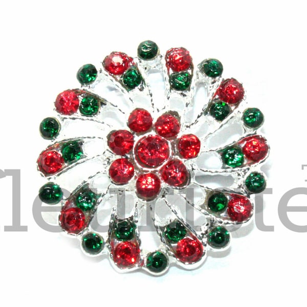 Rhinestone Button - Etsy