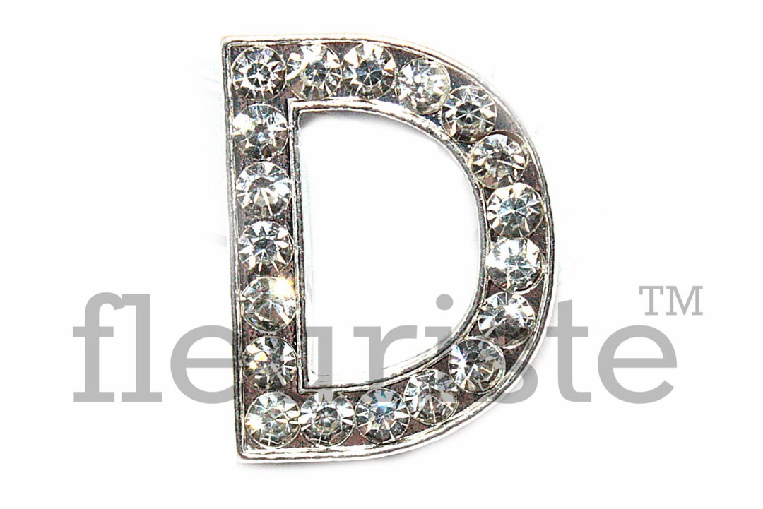 Letter D Rhinestone, Bulk Metal Rhinestone, Rhinestone Letters ...