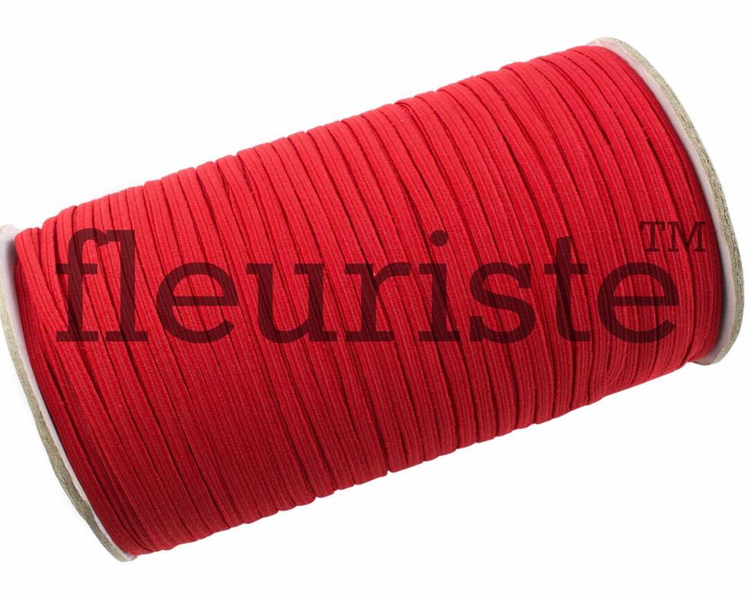 Skinny Elastic, Thin Elastic, 1/8 Elastic, Elastic by Yard, Stretch ...