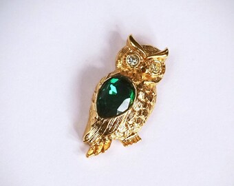 Avon Owl Brooch | Etsy