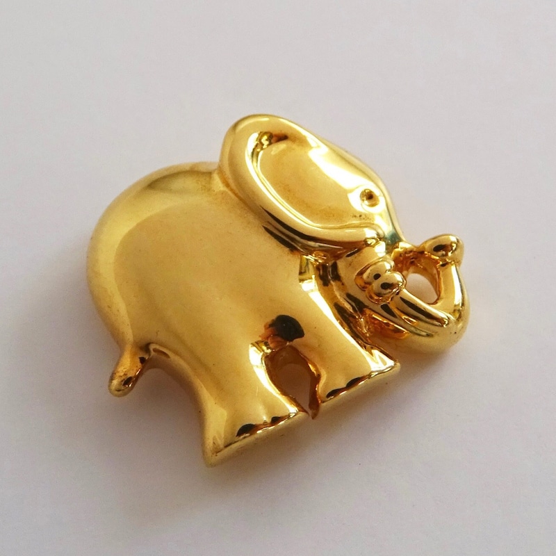 Elephant Lapel Pin - Etsy
