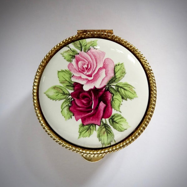 Roses Pill Box - Etsy