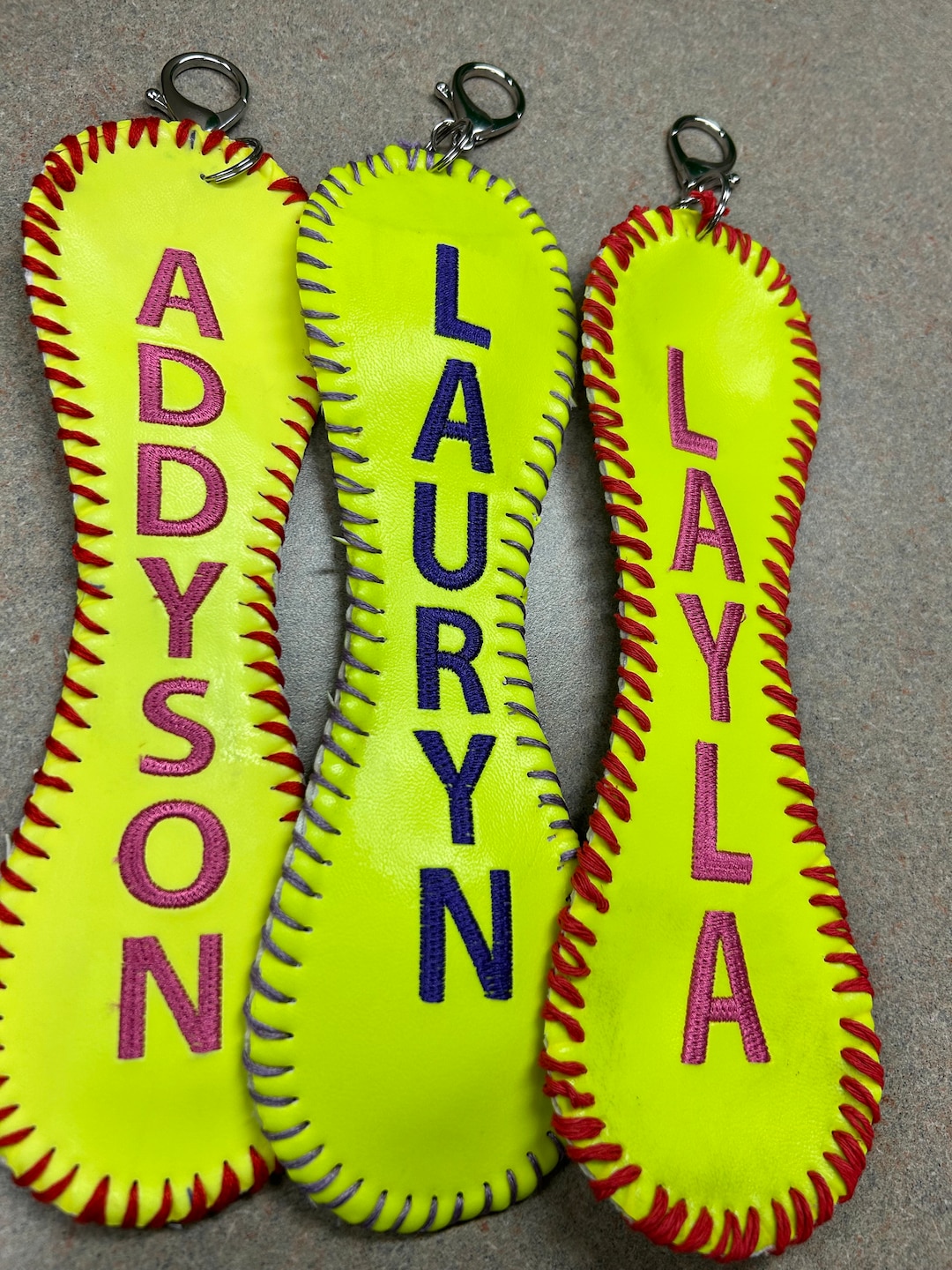 Softball Bag Tag| Girls Tag - Etsy