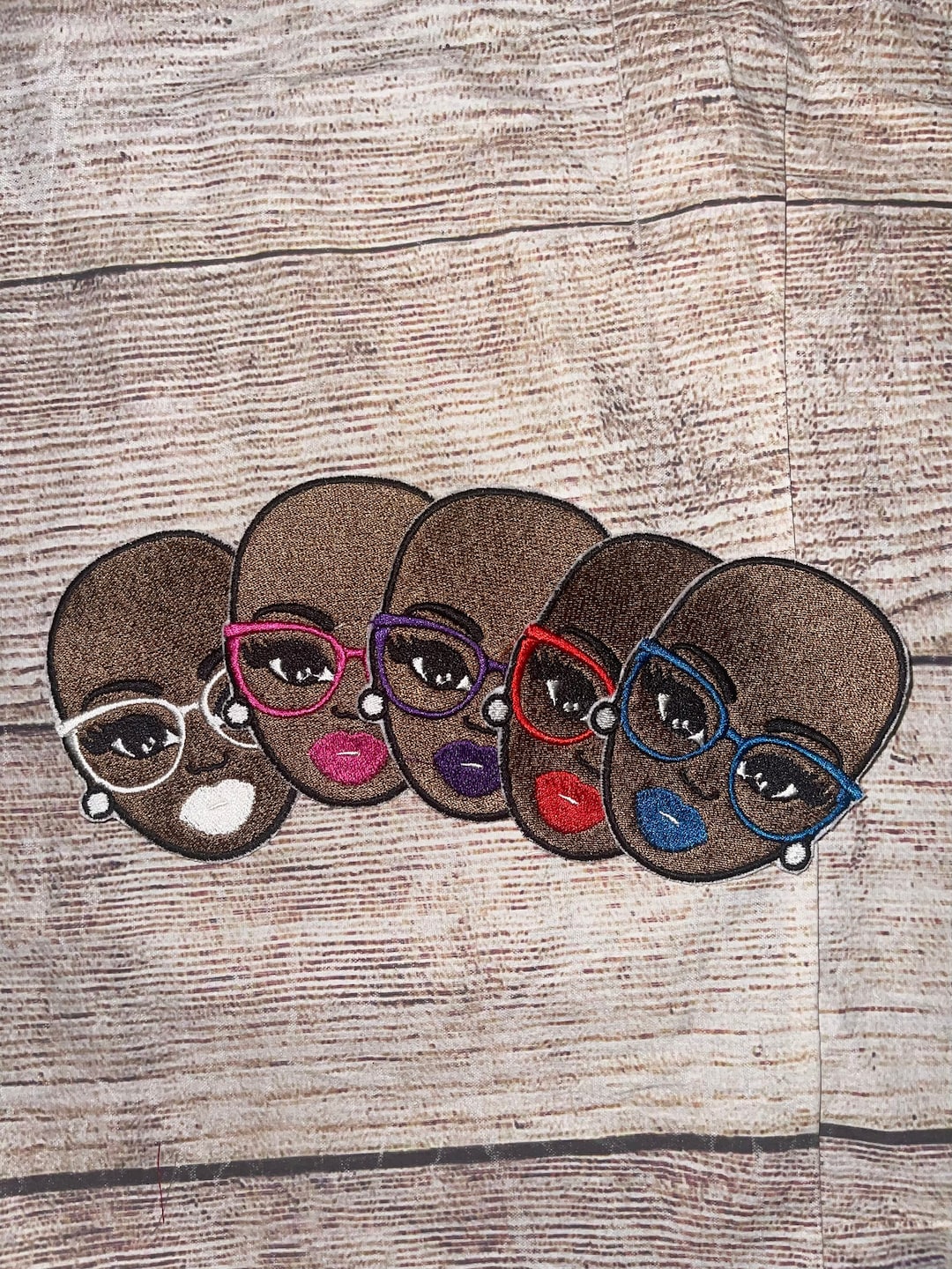 Embroidered Lady Awareness Patch Cancer Lady Patch All Cancer Lady ...