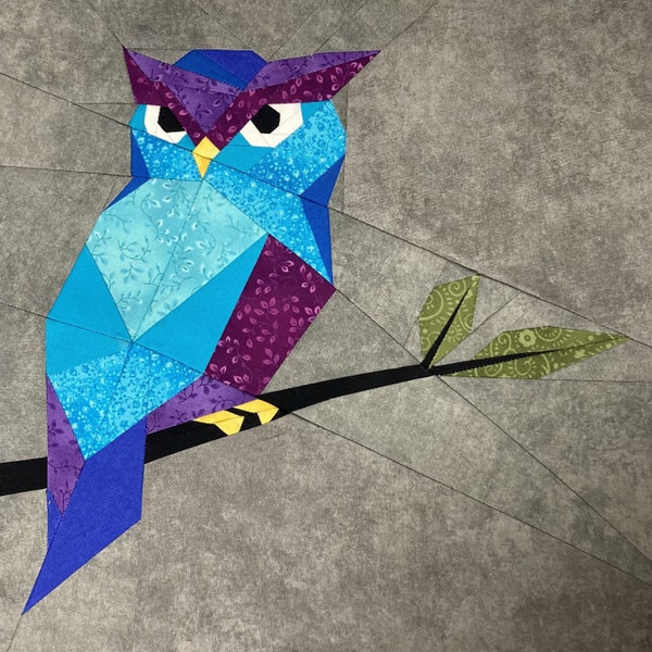 Paper Piecing Bird - Etsy