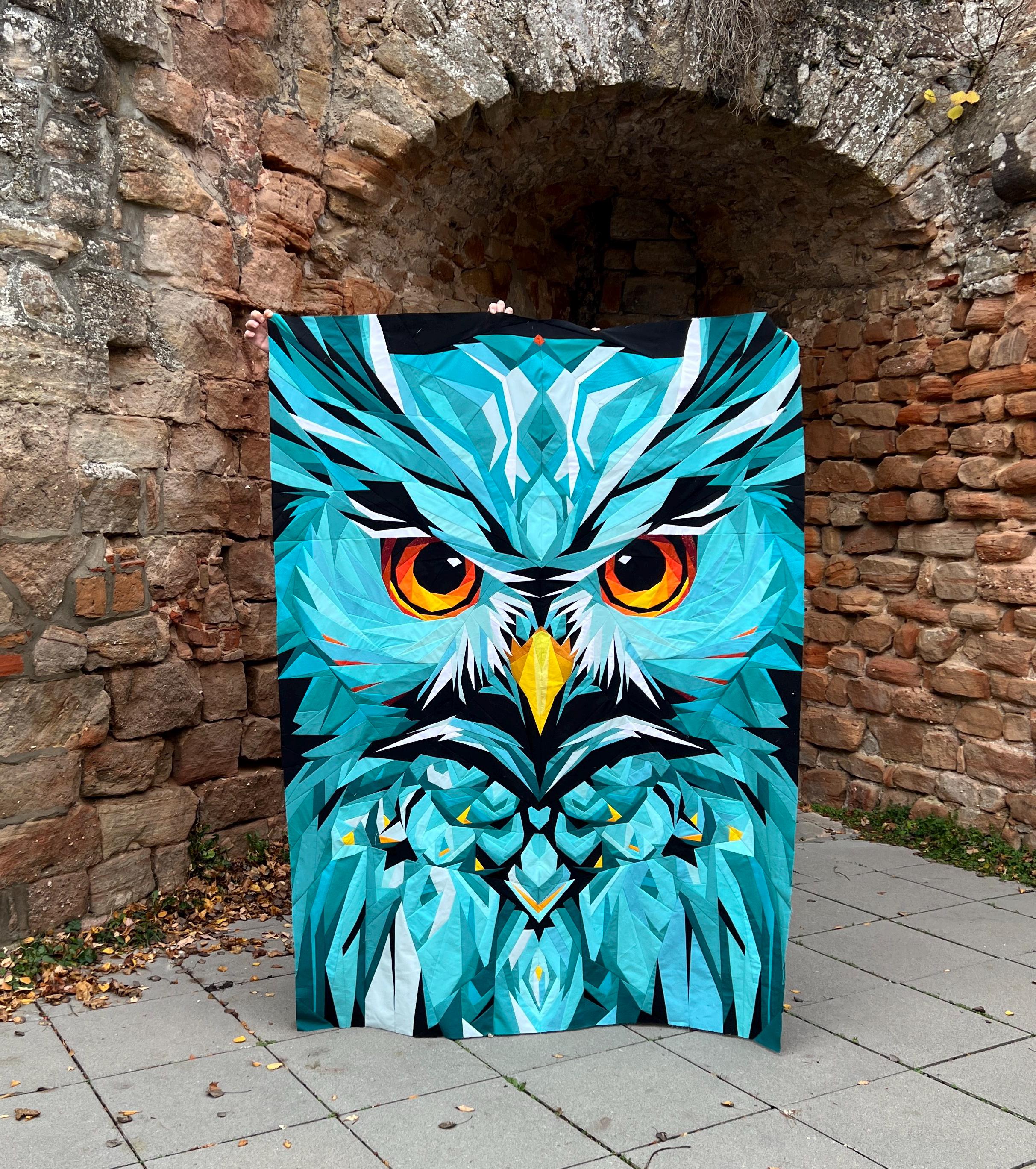 Big Owl 60"x82" FPP Pattern - Etsy
