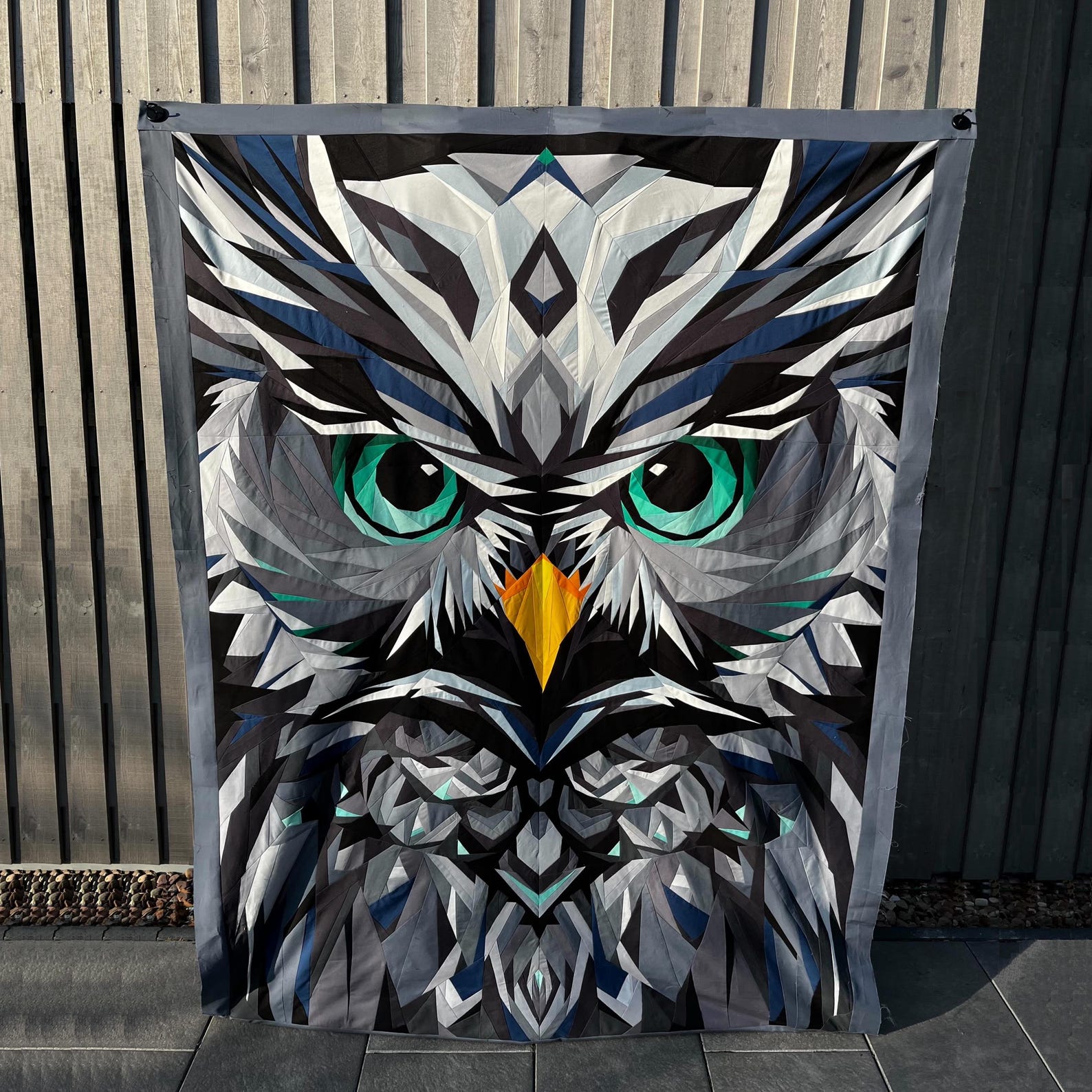 Big Owl 60"x82" FPP Pattern - Etsy