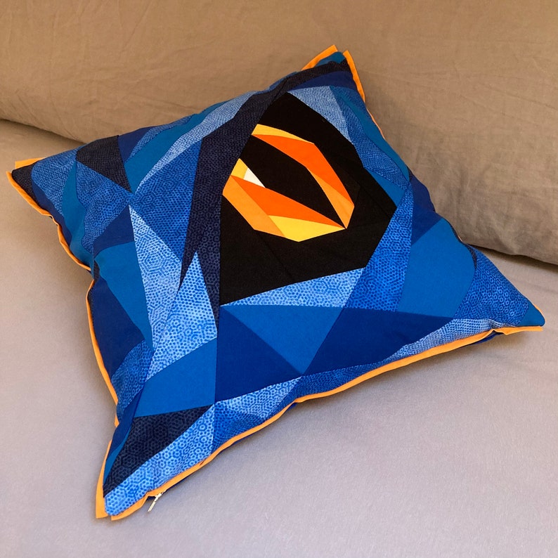 Dragon Eye Pillow FPP Pattern - Etsy