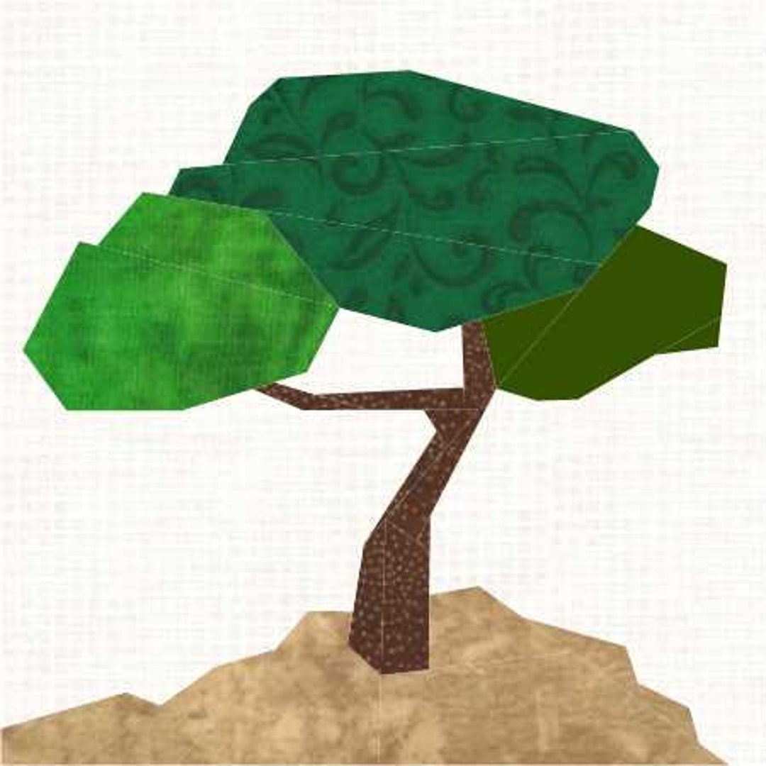 Treeone Foundation Paper Piecing Pattern - Etsy