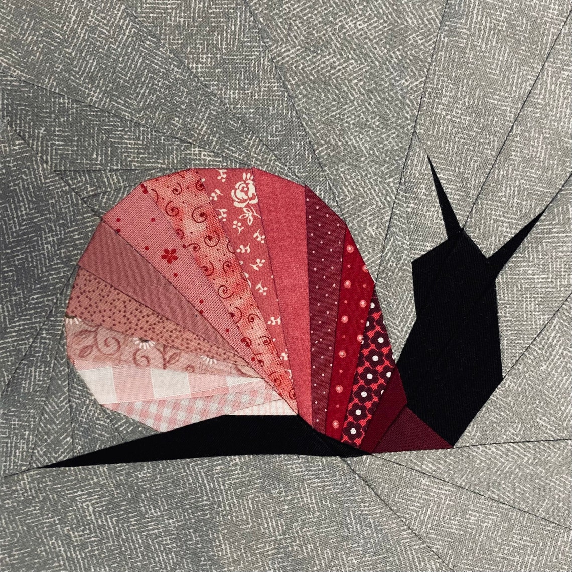 Snail Foundation Paper Piecing Pattern - Etsy