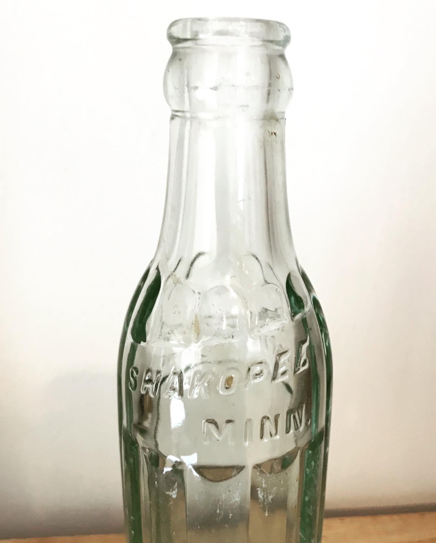 Rare 1920s Antique Blue Green Glass Soda Bottle Prohibition Era Jacob ...