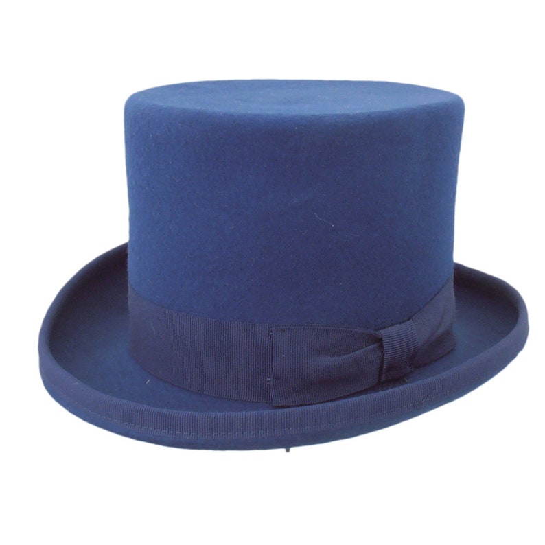 Melegari Wool Felt Top Hat Handmade - Etsy