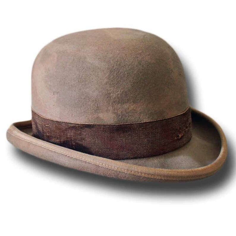 Clochard Aged Western Bowler hat kaki | Etsy