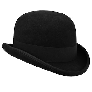 Melegari Wool Felt Western Bowler Hat Handmade Sergio Anzani Hatmaker ...