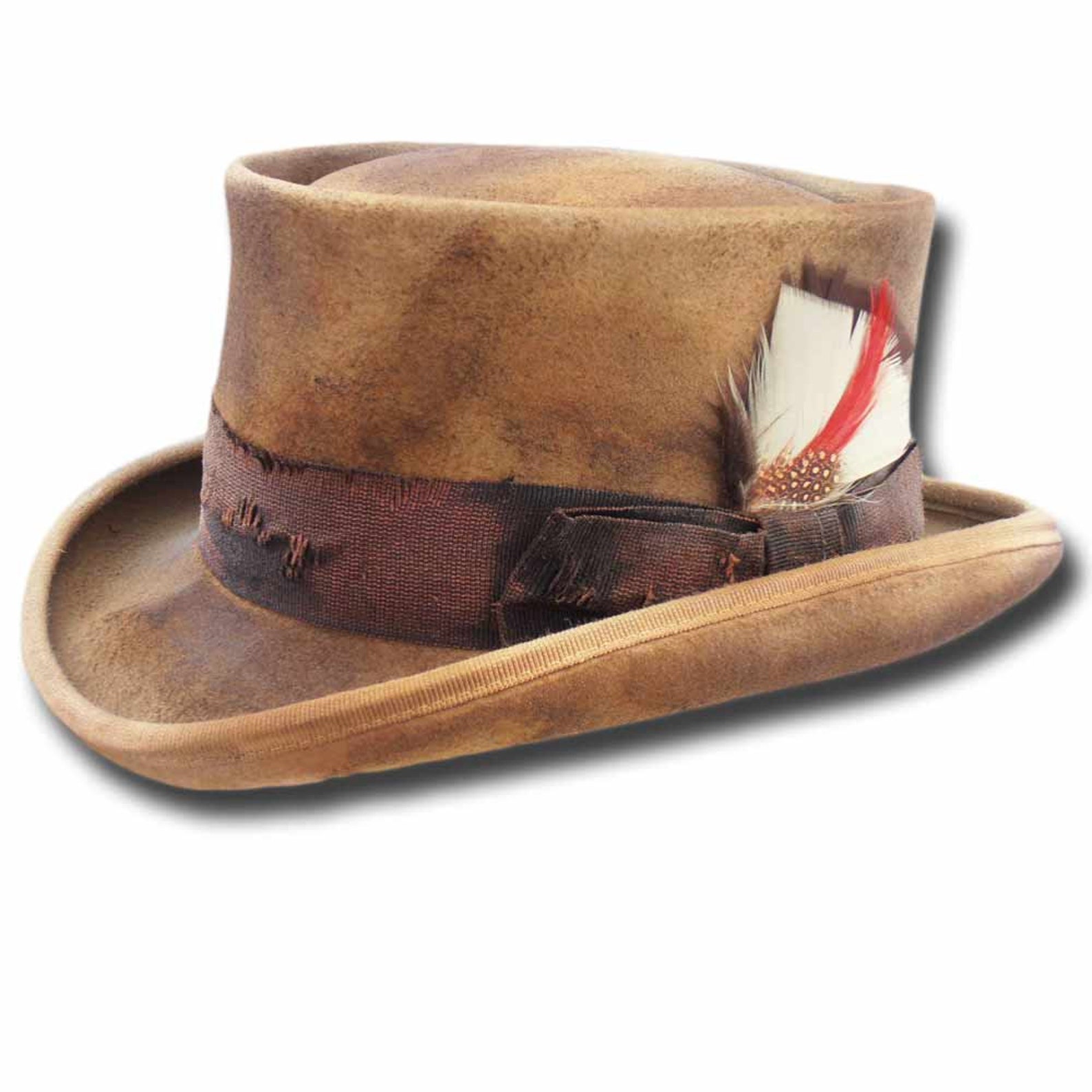 Western Desert Rat Top Hat Aged Dusty Handmade Sergio Anzani - Etsy