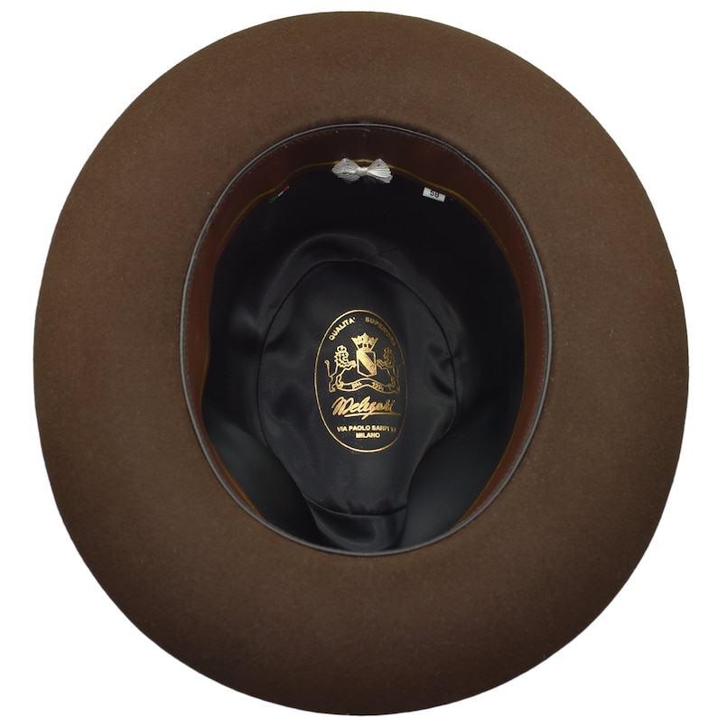 Melegari Indiana Jones Fedora replica Hat handmade | Etsy