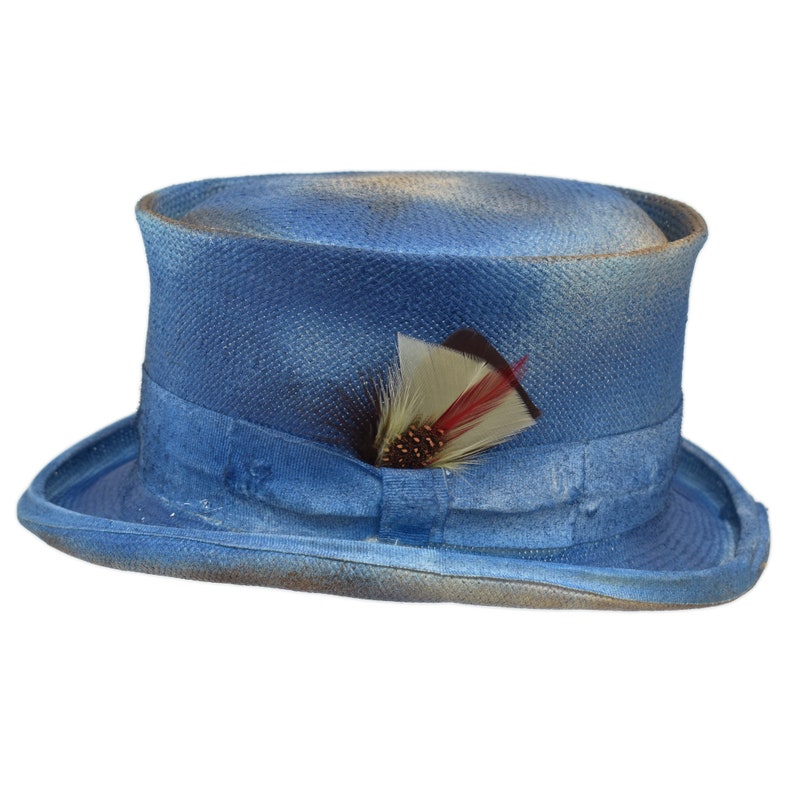 Summer Western Desert Rat Straw Top Hat Dusty - Etsy