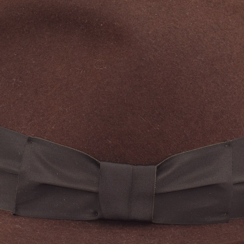 Melegari Fedora Indiana Replica Hat Handmade Sergio Anzani - Etsy