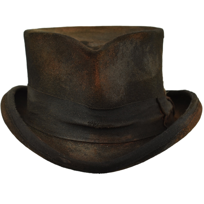 Western Half Top Hat Stagecoach Dusty Handmade Sergio Anzani - Etsy