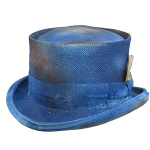 Summer Western Desert Rat Straw Top Hat Dusty - Etsy