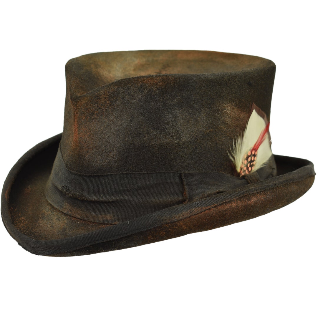 Western Half Top Hat Stagecoach Dusty Handmade Sergio Anzani Hatmaker ...