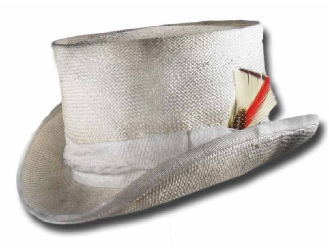 Summer Western Desert Rat Straw Top Hat Dusty | Etsy