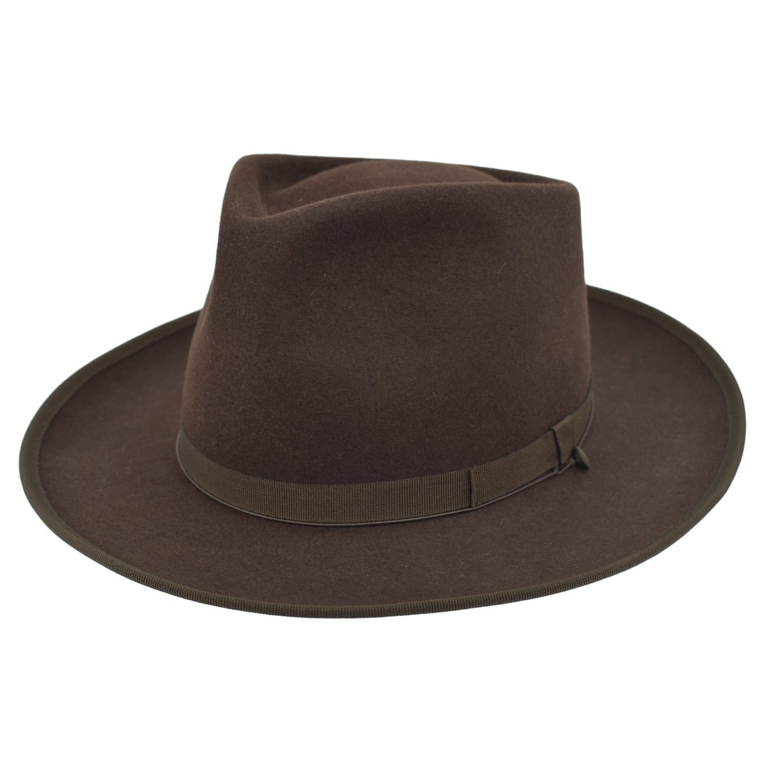 Melegari Fedora Johnny D Top Quality Replica Hat Handmade Sergio Anzani ...