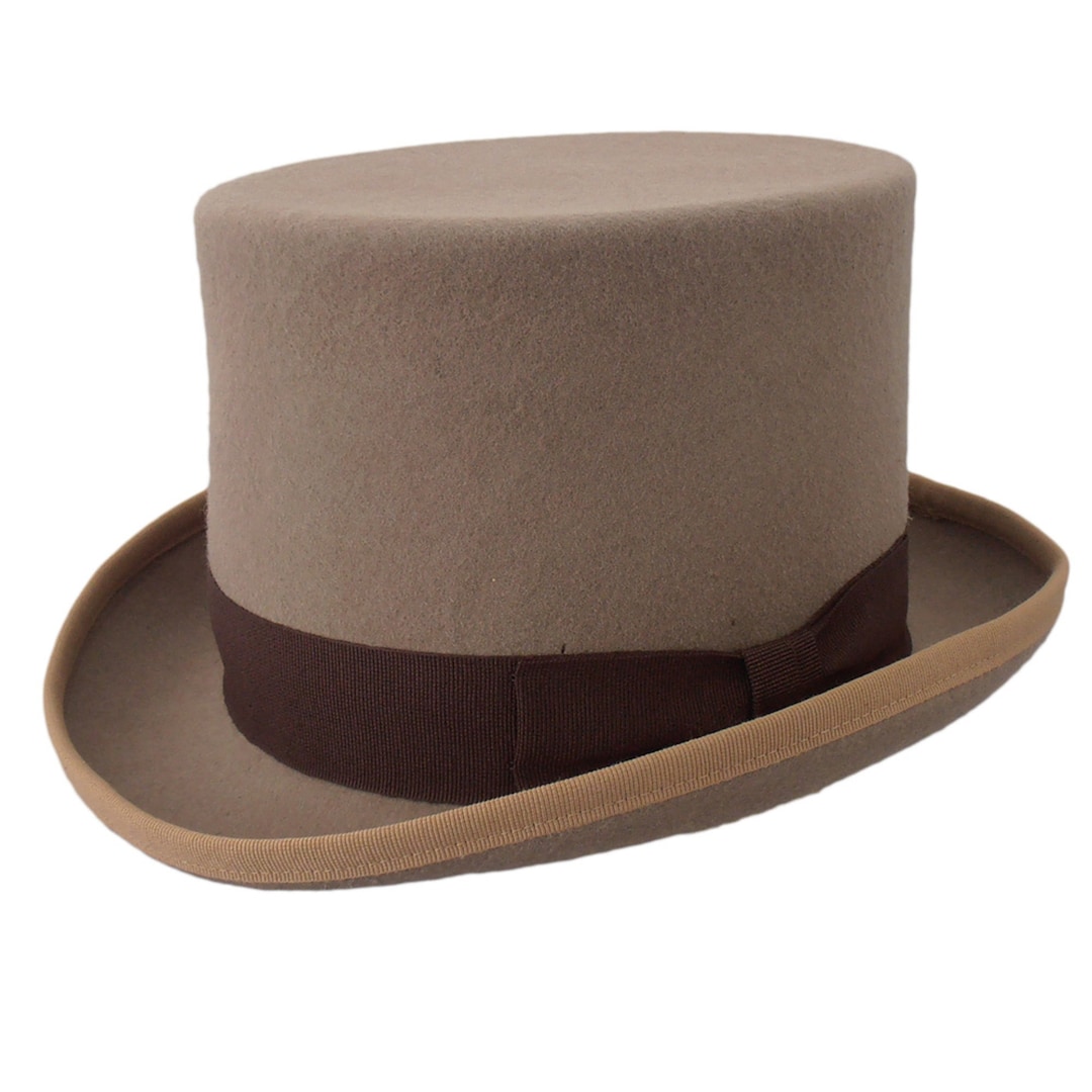 Melegari Wool Felt Top Hat Handmade - Etsy