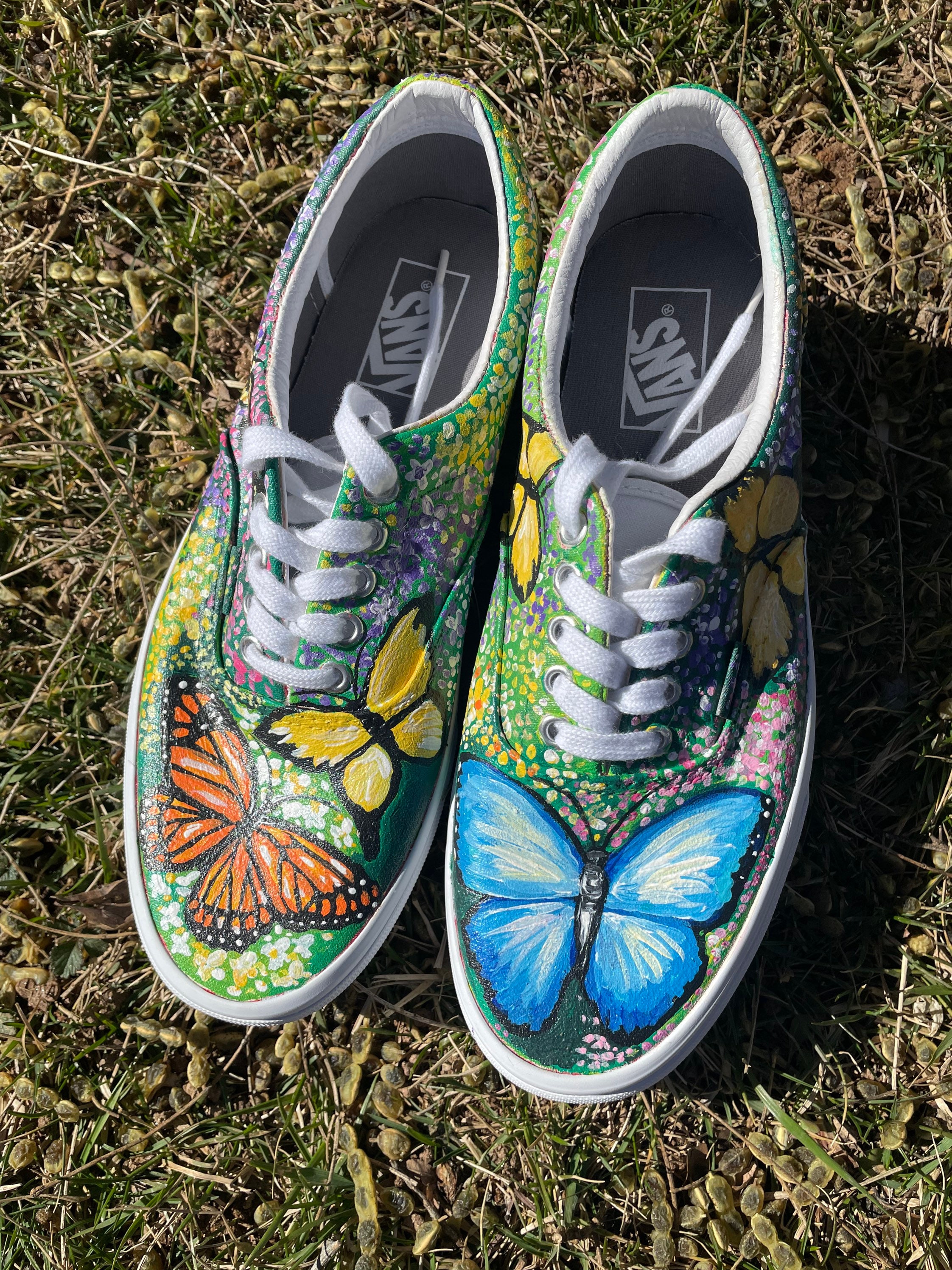 Butterfly Shoes - Etsy