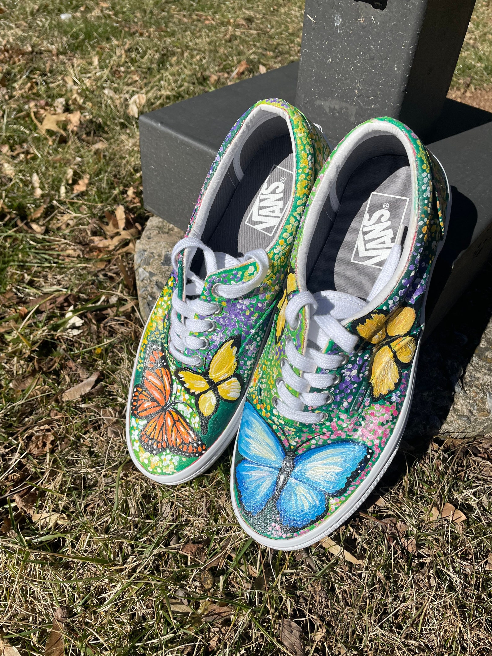 Butterfly Shoes - Etsy