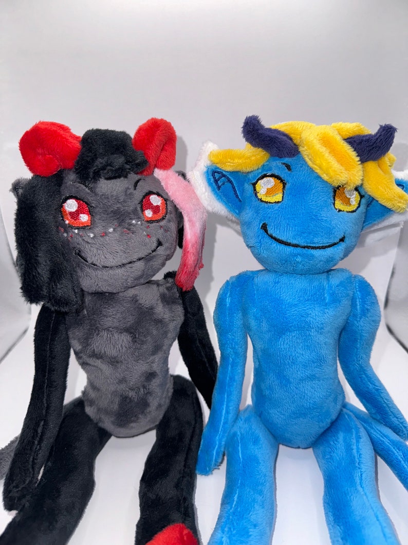 Guardian Demon - Jointed Imp Doll - Pattern and Tutorial, PES Files ...