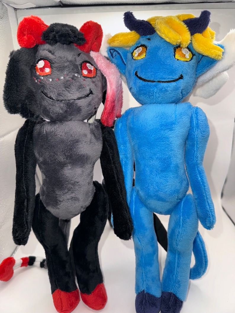 Guardian Demon - Jointed Imp Doll - Pattern and Tutorial, PES Files ...