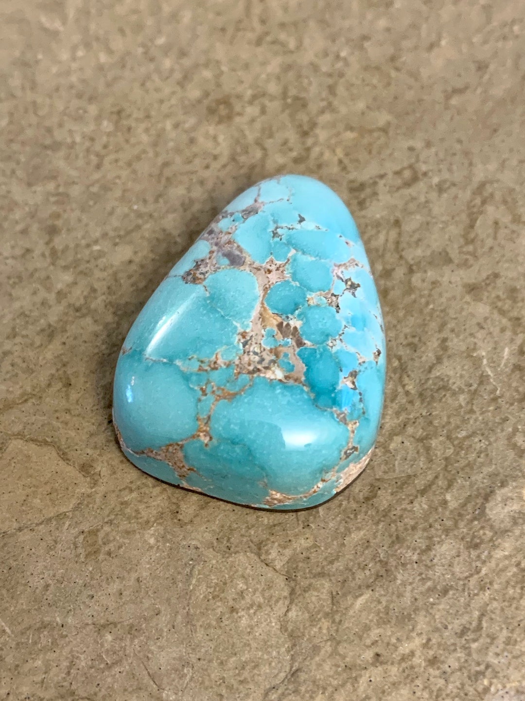 High Grade Carico Lake Waterweb Turquoise, Pre 1988 Old Stock, Natural ...
