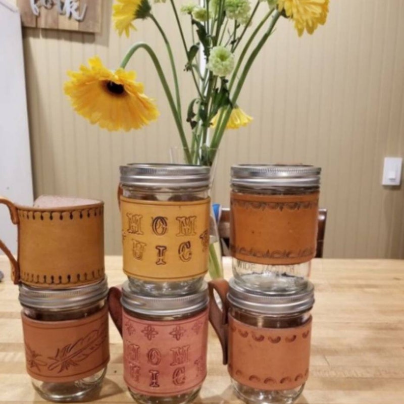 Mason Jar Sleeve - Etsy